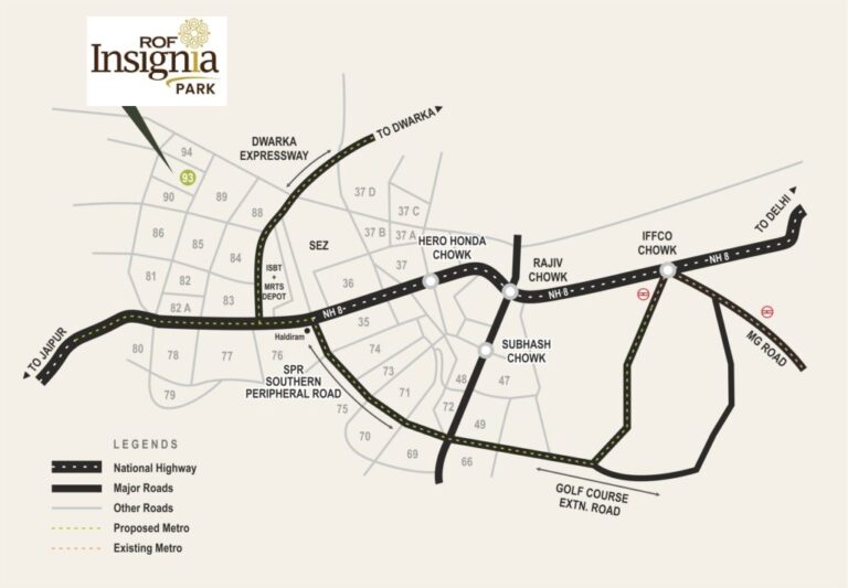 ROF Insignia Park Sector 93 Dwarka Expressway, Gurgaon